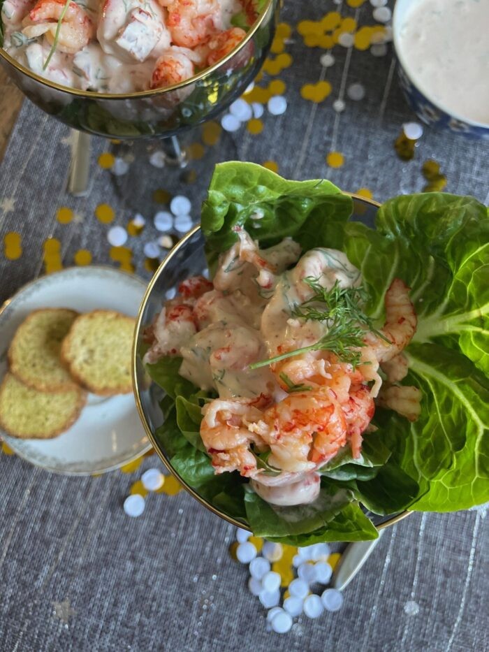 Rivierkreeftjescocktail met whiskysaus - Voorgerecht - Foodinista