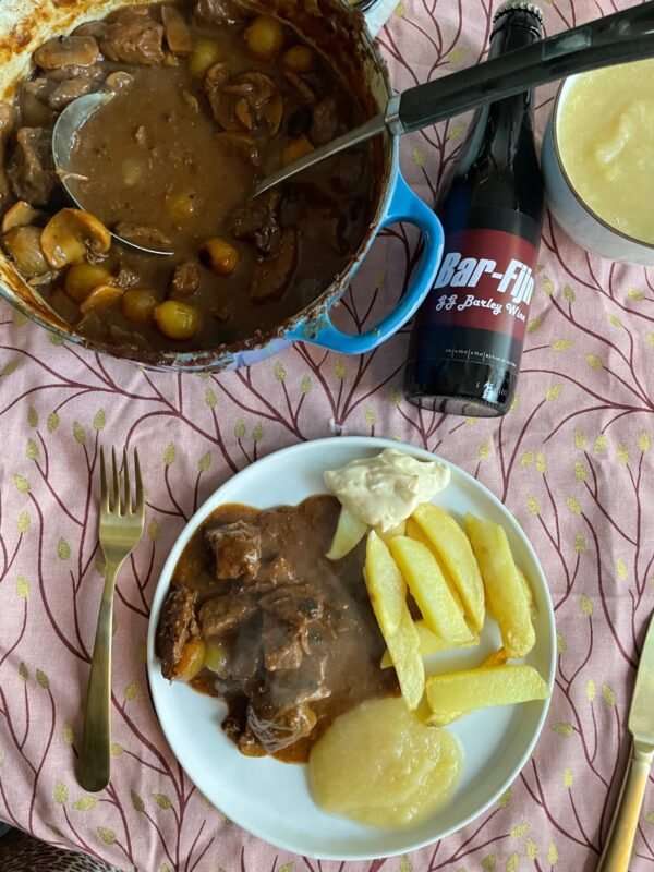 Stoofpot recept met rundvlees en barley wine - Foodblog Foodinista